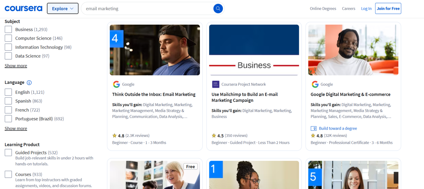 10 Best Email Marketing Courses (Free & Paid)
