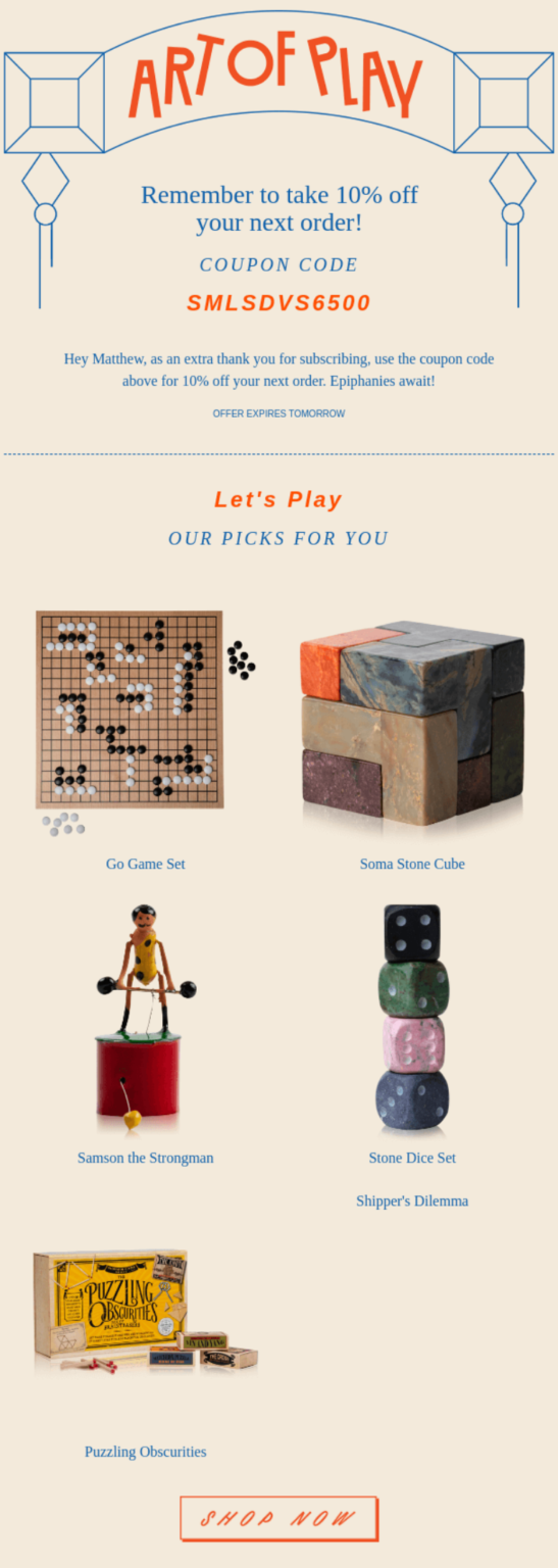 10 Coupon Email Examples to Make Your Promotions Stand Out