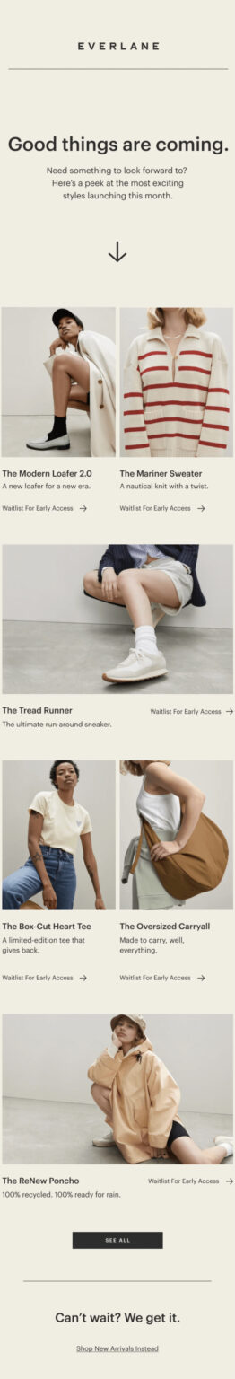 7 Sneak Peek Email Examples to Intrigue Your Customers