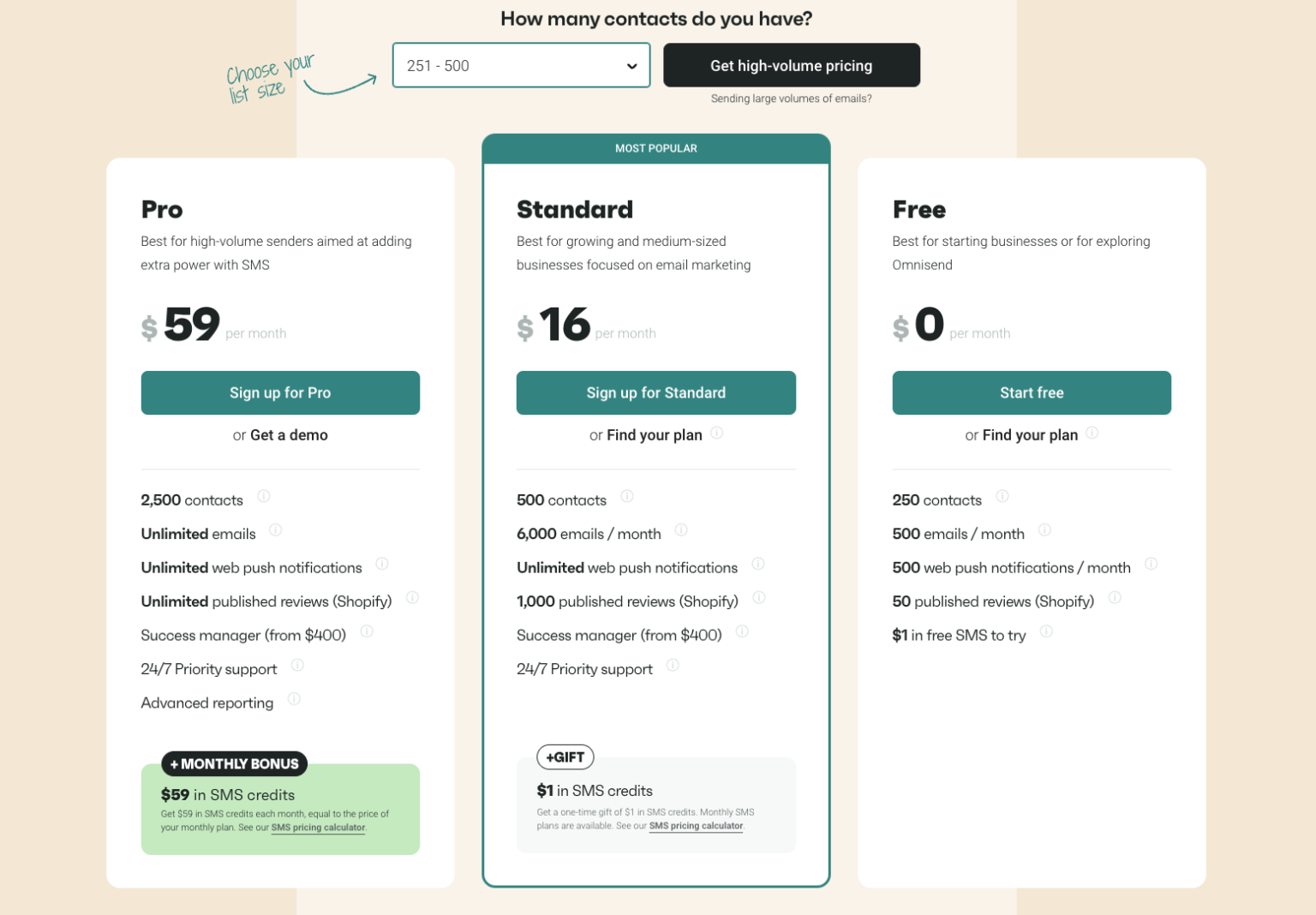 How much does SMS marketing cost in 2025?