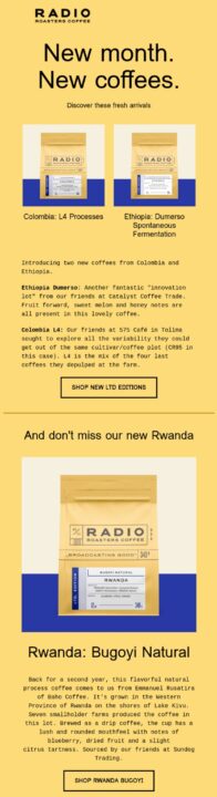 10 Creative New Arrivals Email Examples to Inspire You