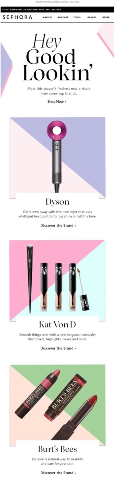 10 Creative New Arrivals Email Examples to Inspire You