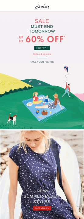 10 Discount Email Examples that Hook Customers