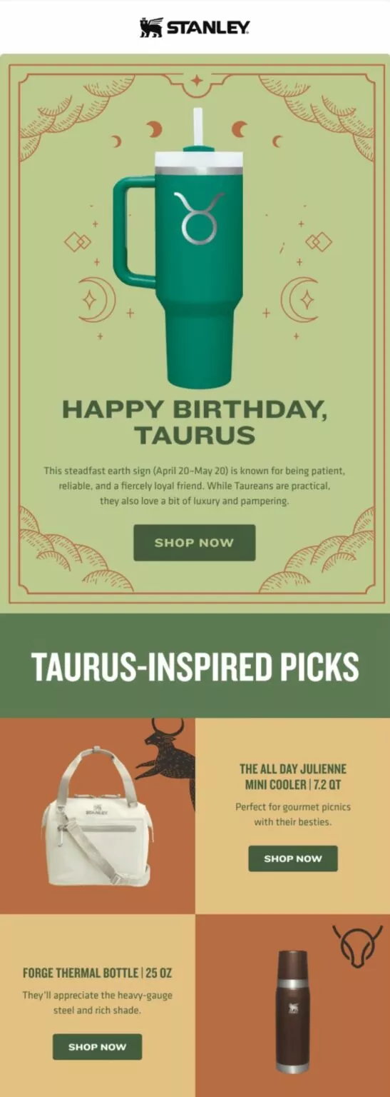 15 Best Birthday Email Marketing Examples [2026 ]