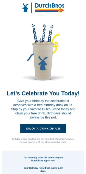 15 Best Birthday Email Marketing Examples [2026 ]