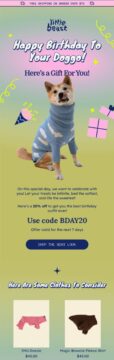 15 Best Birthday Email Marketing Examples [2026 ]