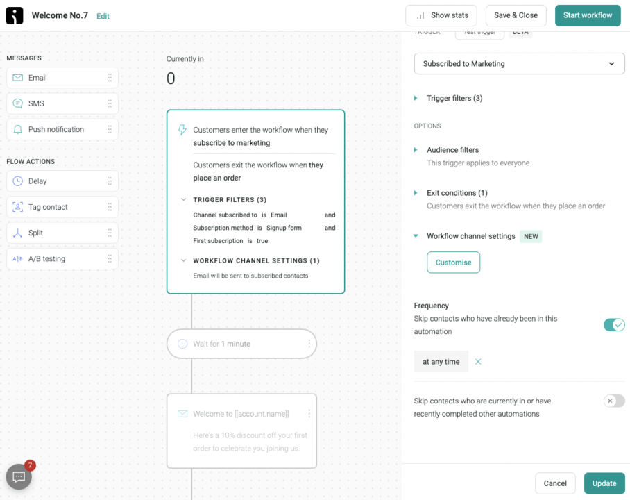 Make a Shopify Welcome Email in 5 Steps + Examples & Tips