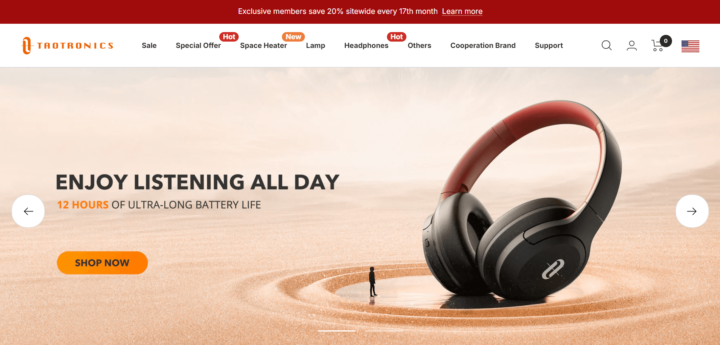 50 Best Shopify Electronics Stores Examples (2025)