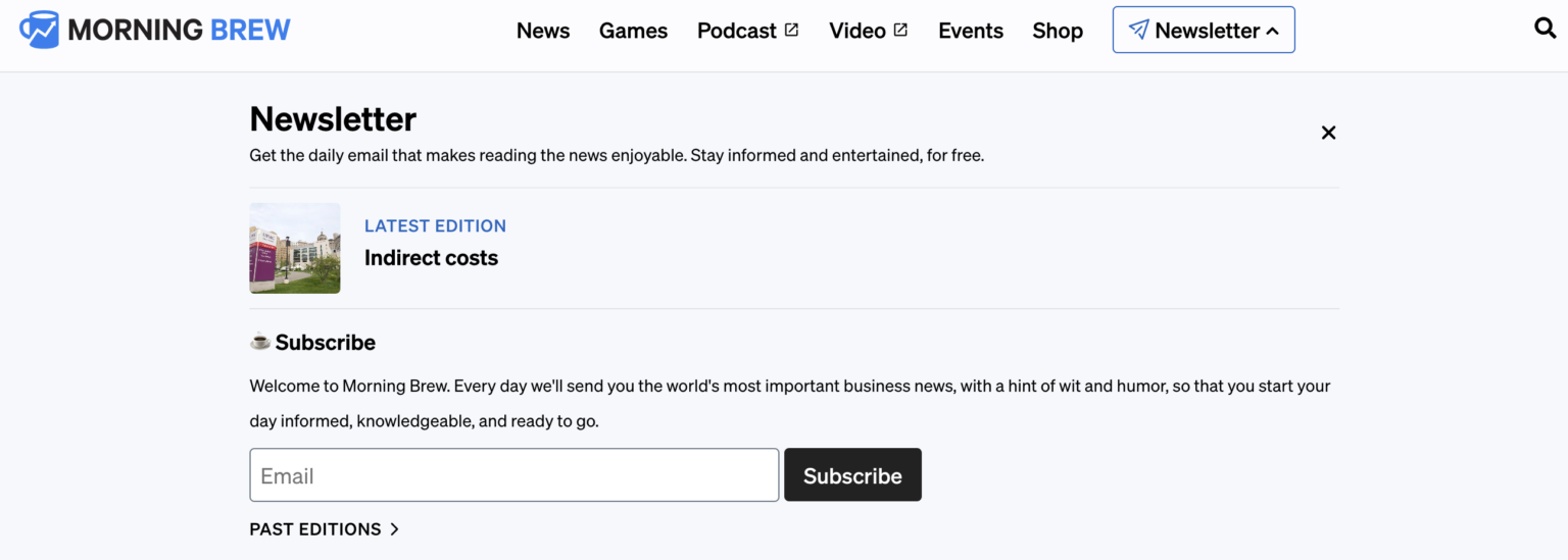 25 Email Newsletter Signup Examples for 2025
