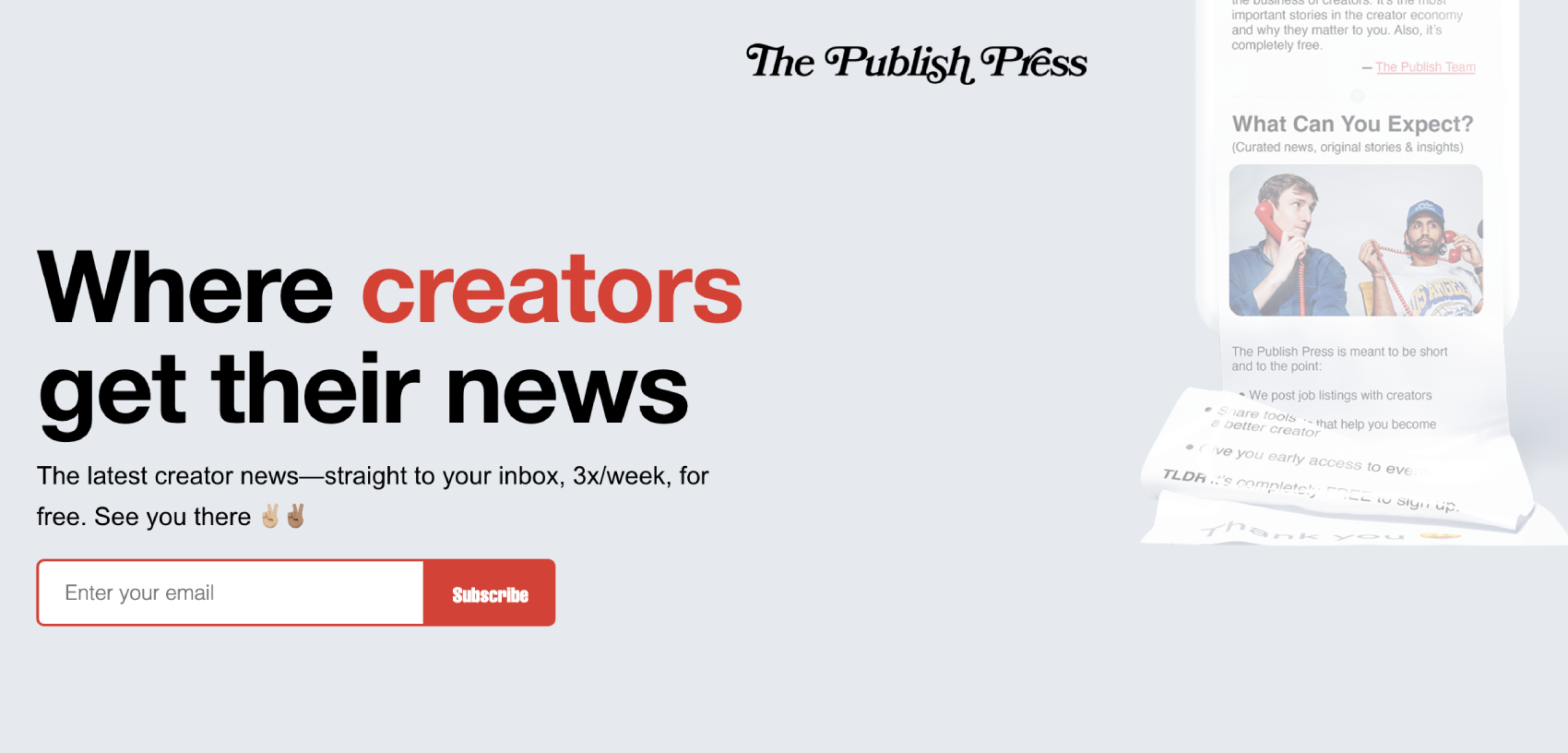 25 Email Newsletter Signup Examples for 2025