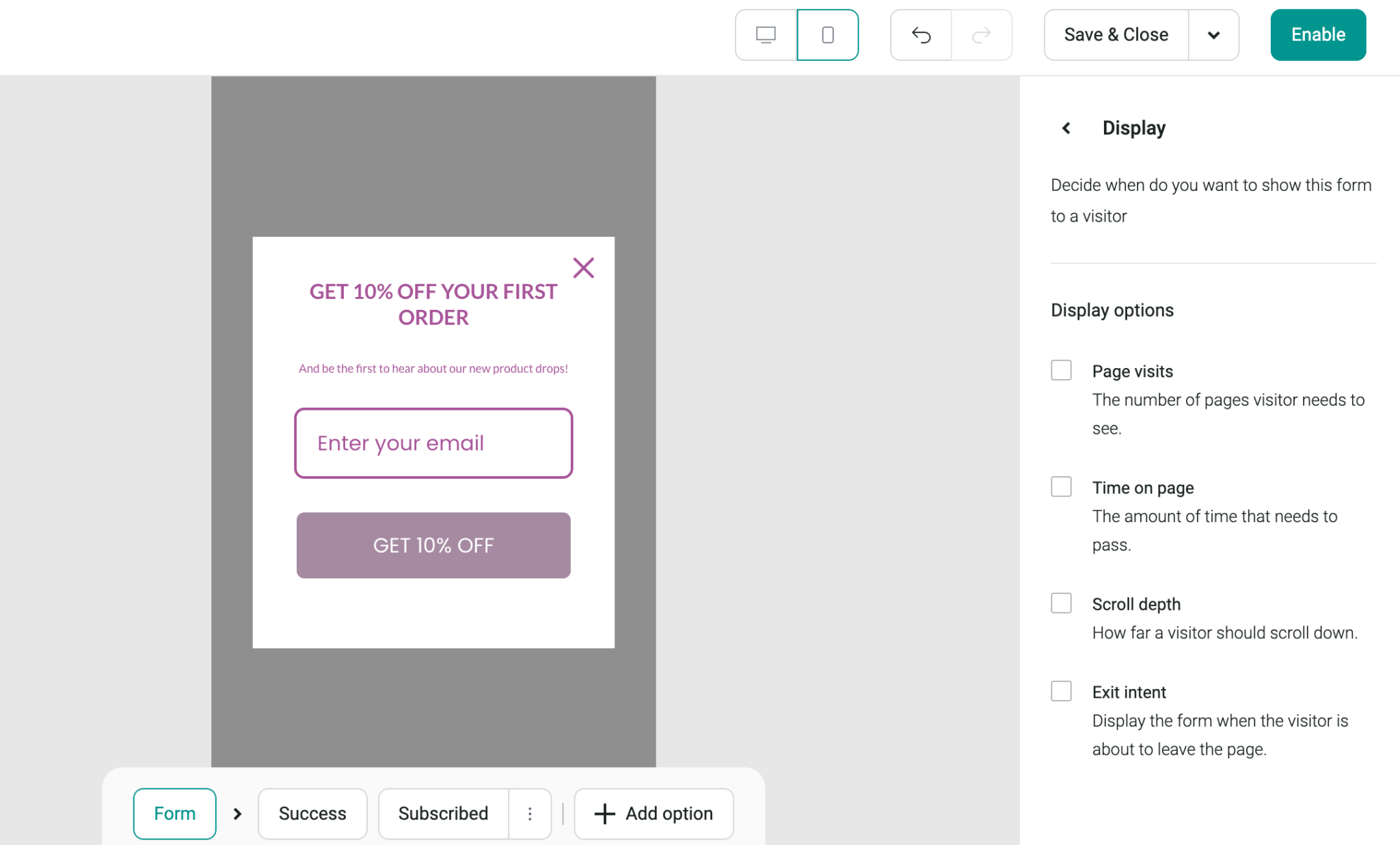 Mobile Popup Guide: Best Practices + 7 Examples