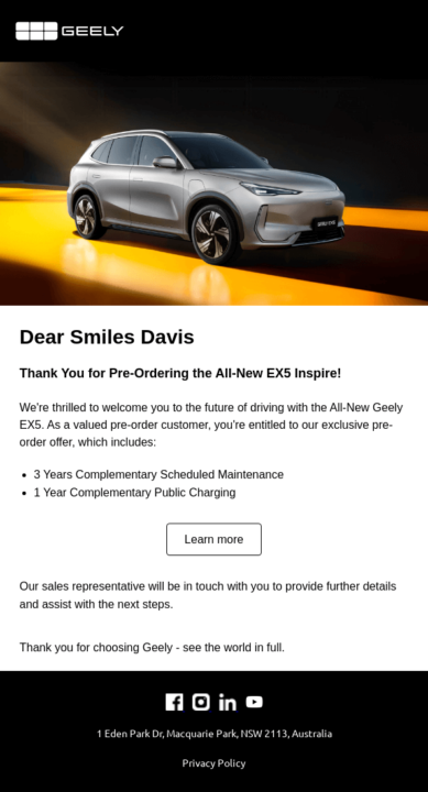 10 Free Order Confirmation Email Templates & Best Examples