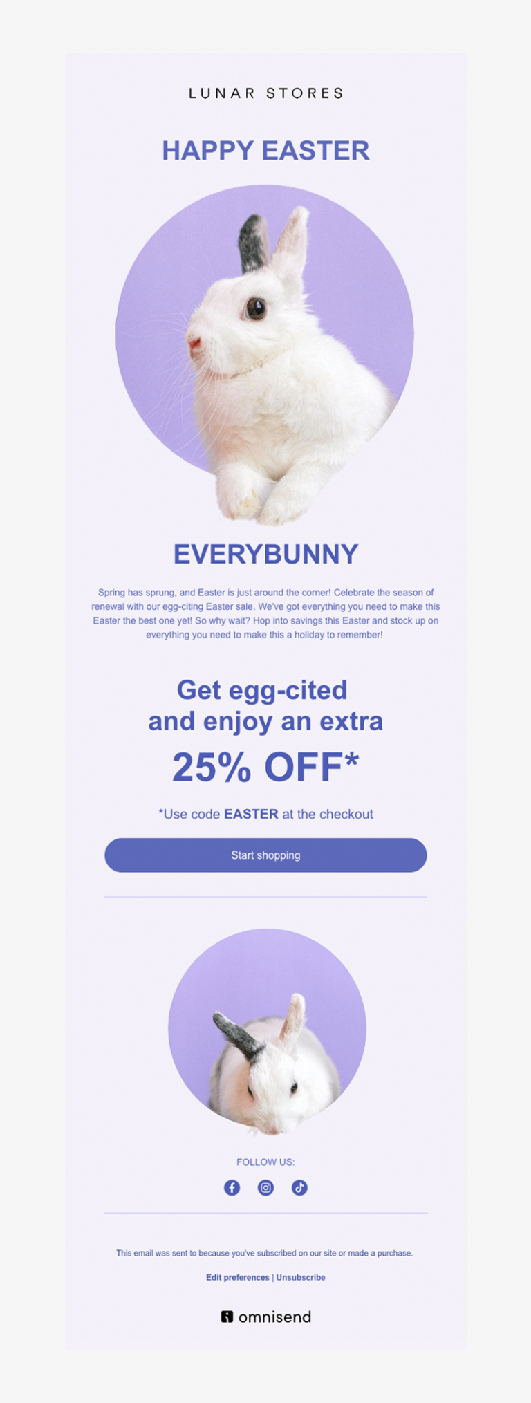 Free and Customizable Easter Email Newsletter Templates