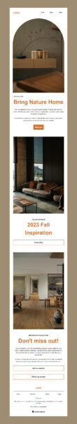 Free Email Newsletter Templates for Home & Decor