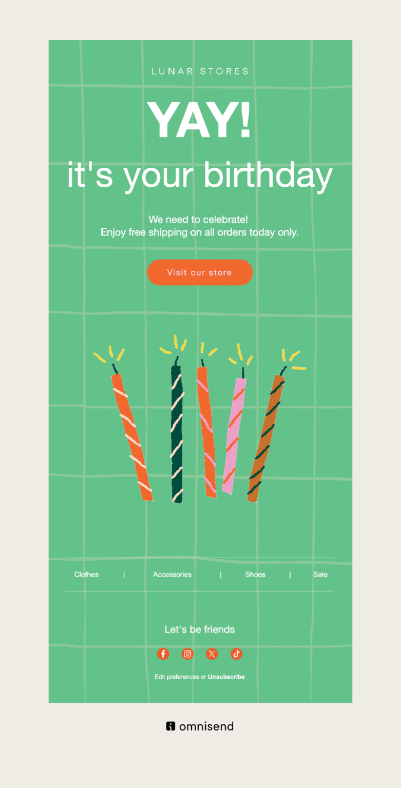 Free Birthday Newsletter Templates