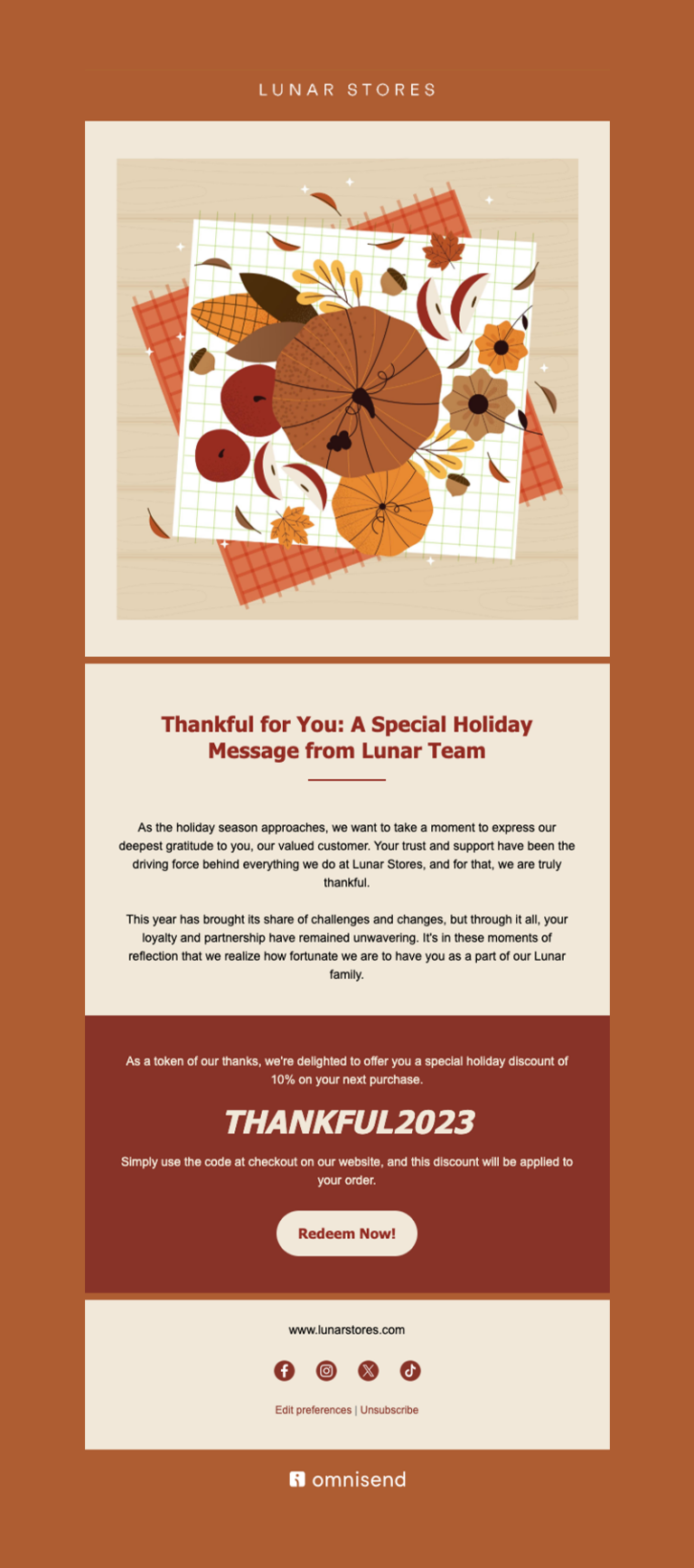 Free and Customizable Thanksgiving Newsletter Templates